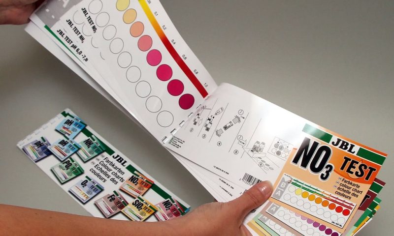 JBL SPARE PARTS Test Kit Colour Booklet – Aqua Premium