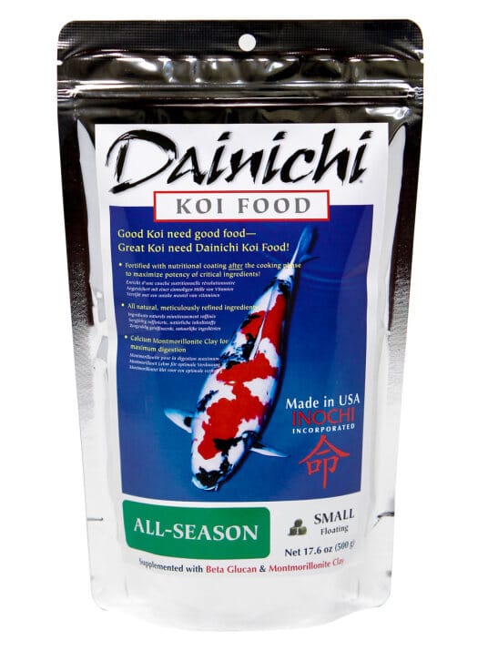 Dainichi Koi All-Season 500g Small (3mm) Floating Pellets – Aqua Premium
