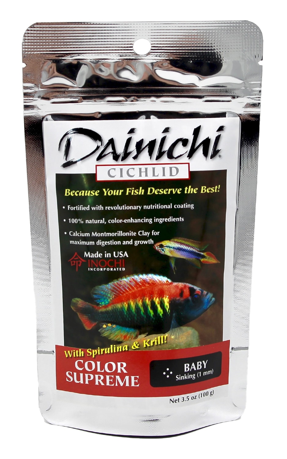 Dainichi Color Supreme 100g Baby (1mm) Sinking Pellets – Aqua Premium